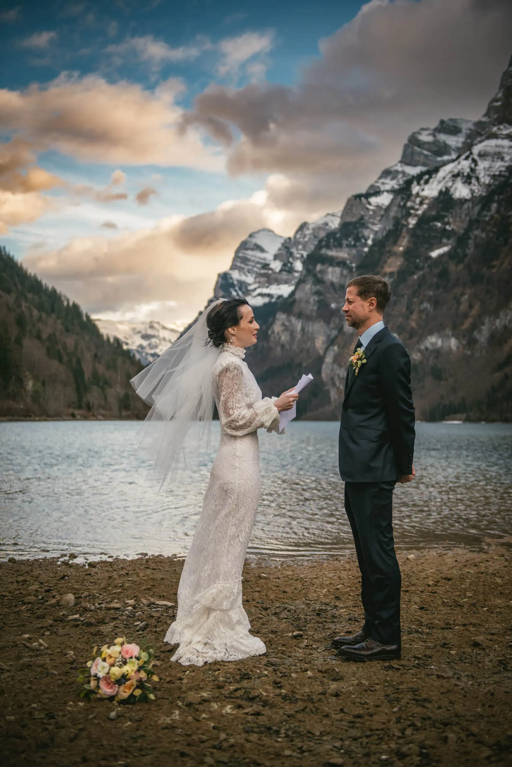 A snowy Zurich elopement day - Zephyr & Luna - Elopement as a Spell